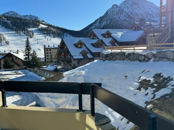 Studio Cosy Pour 4 Pers, Parking, Animaux Admis, Proche Pistes - Vallée de la Clarée