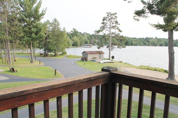 2 Bedroom, Balcony Beach View Condo @ Duck Lake - Eagle River, WI