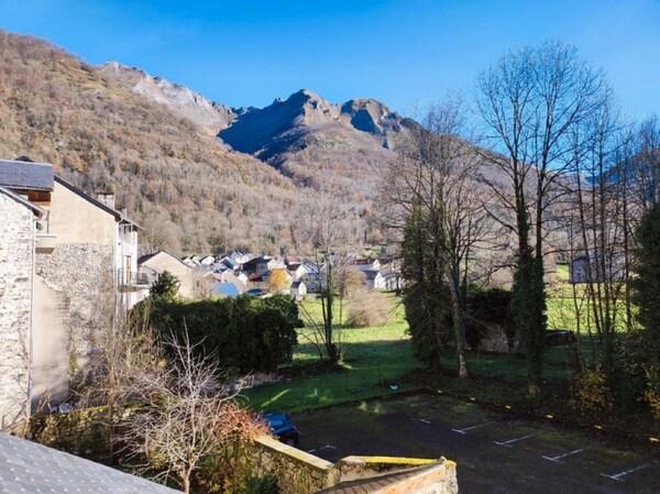 Grand Studio Balcon Parking Privé 2/3 Personnes Aulus Les Bains 10 Kms De Guzet - Ariège