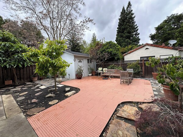 Charming 4-bedroom House In Pleasant Menlo Park With Wifi, Ac - Mountain View