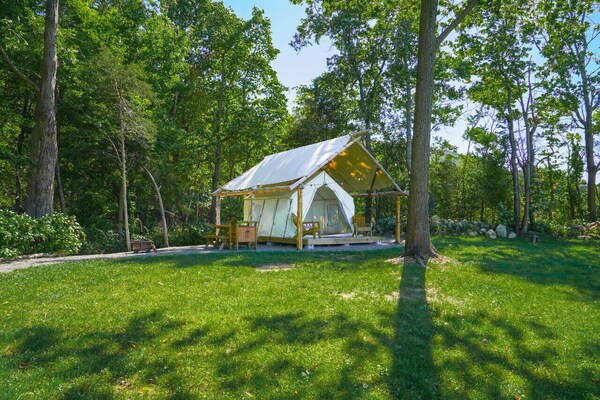 Private Glamping Tent - New Jersey