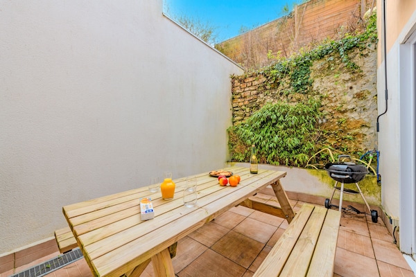 Ferienhaus 'Ty Abéric' Mit Privater Terrasse Und Wi-fi - Porspoder