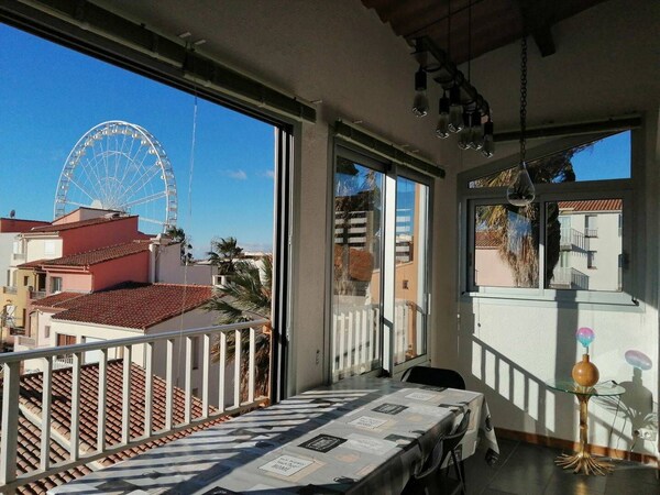 Appartement T3 Mezzanine Duplex / Centre Port - Hérault