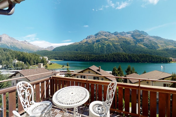 Apartment Giand Alva - Bright 3.5-room Apartment With Lake View In St. Moritz - Pontresina