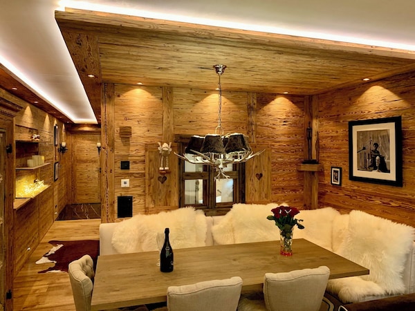 Apartment Au Reduit 208 - Luxuriöse Alpen-chic Wohnung In St. Moritz - Champfer
