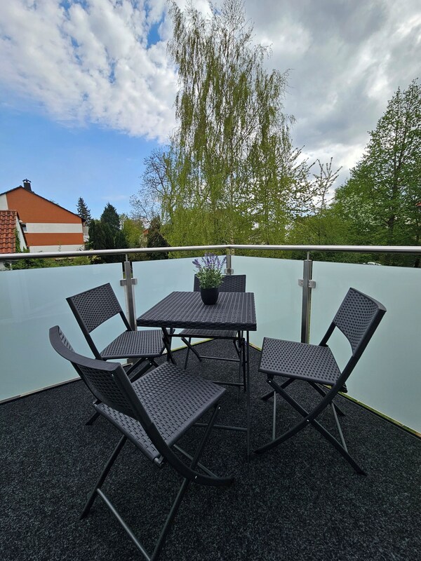 Modern Apartment With Balcony - Near Kurpark & Trade Fair - Bad Salzuflen