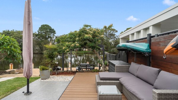 The Boathouse  Pool & Private Slip - Central Coast