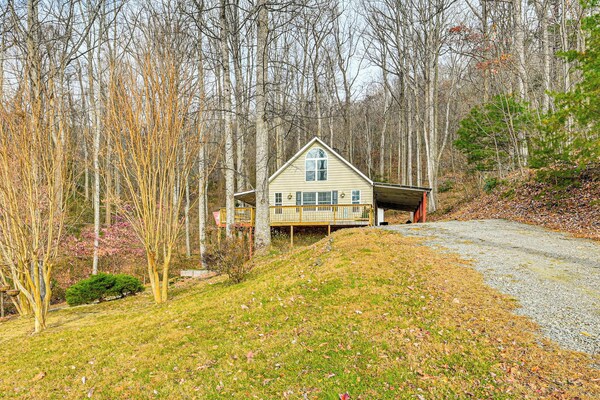 5 Mi To Blue Ridge Parkway: Mountain Cabin In Cana - Fancy Gap, VA
