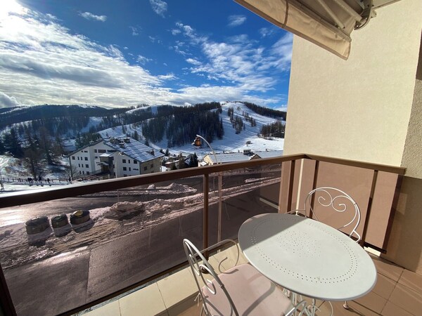 06cl : Bel Appartement Avec Terrasse Et Garage - Valberg