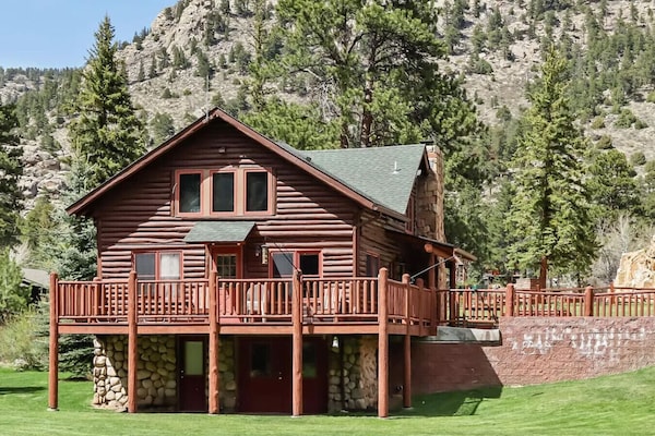 Pets Ok! River & Town. King Bed, Fireplace - Estes Park, CO