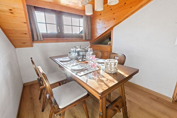 Lovely Chalet-style Apartment In Montana Village - Crans-Montana