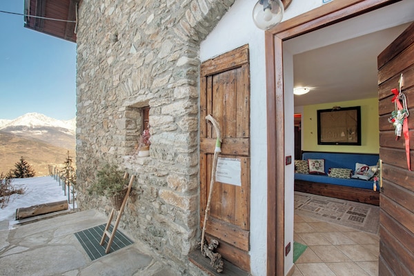 Holiday Home 'Maison Cerise' With Mountain View, Private Garden And Wi-fi - Aosta