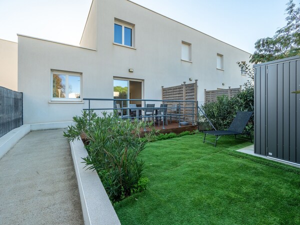 Belle Villa 6 Pers Avec Jardin - Valras-Plage