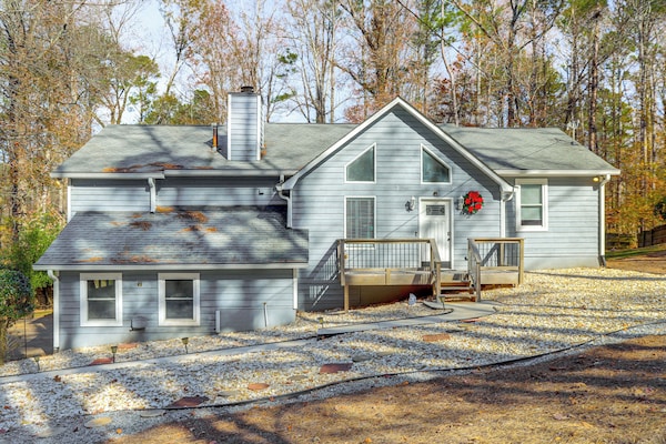Home W/ Grill & Games - 17 Mi To Lakepointe Sports - Canton, GA