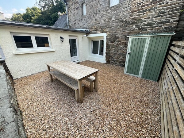 Atypical House In Downtown Lannion With Terrace Not Overlooked - Perros-Guirec