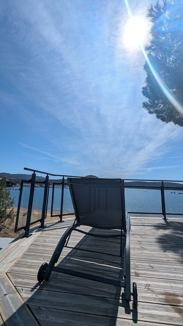 Location T2 Avec Piscine à Débordement Vu Sur Mer Corse Du Sud - Pianottoli-Caldarello