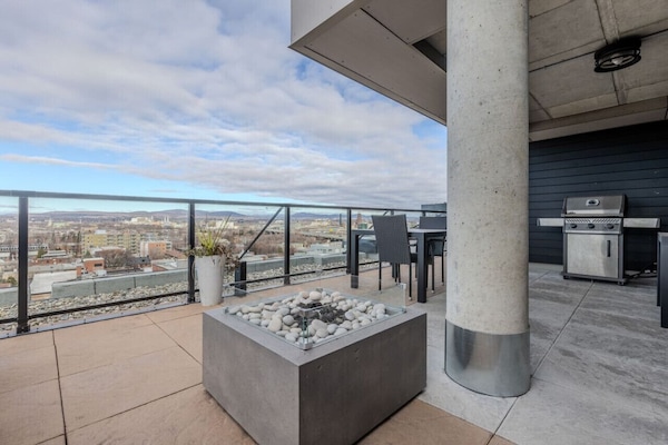 L'horizon Urbain, Downtown, Toit-terrasse Gym - Quebec, Canadá