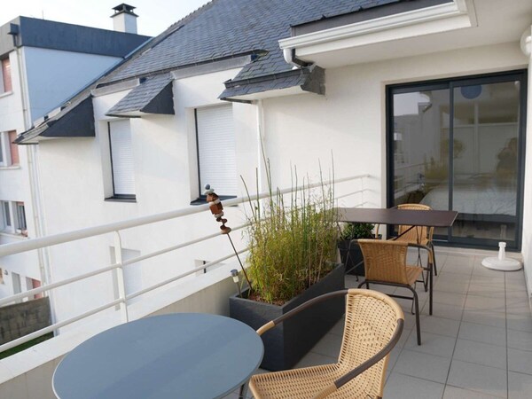 Cozy Apartment In éTel - 44 M², Wifi, Pets Allowed, Private Parking - Belz