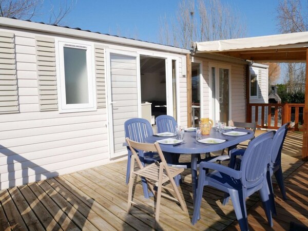 Mobil-home Cosy, 3 Chambres, Proche Plage, Jardin Fermé, Bbq, Animaux Admis - Erdeven
