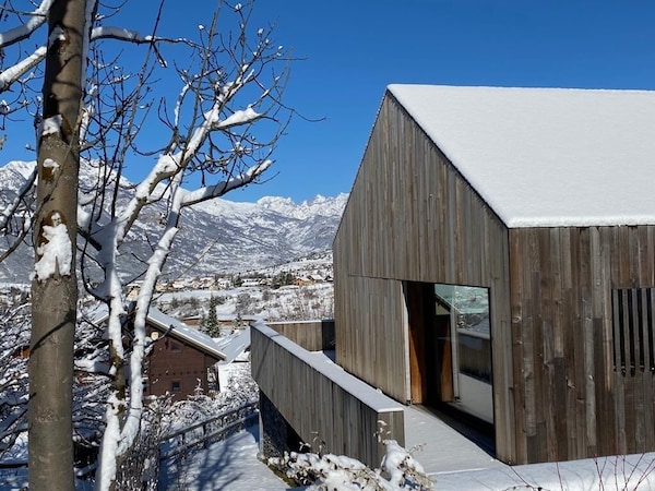 Maison Contemporaine D'architecte à La Montagne - Piscine/sauna - Luxe Et Calme - Risoul