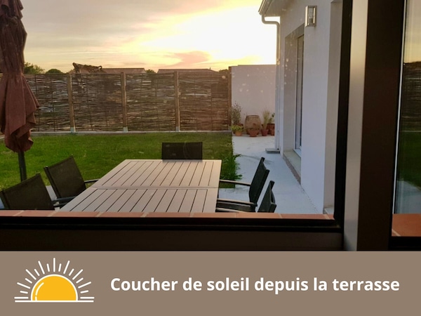 Neues Haus 3 Schlafzimmer, 6 Betten, Zwischen Meer Und Land, Zu Fuß Ins Dorf, Wifi - Bretignolles-sur-Mer