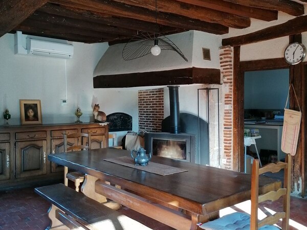 Gîtes Modulables Entre Loire Et Sologne Avec Jardin Et Barbecue - Loiret