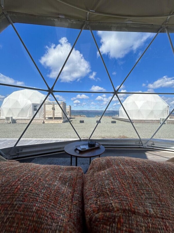 Dome 4 · Lakeside Luxury Dome Experience With Hot Tub - Cape Breton Island