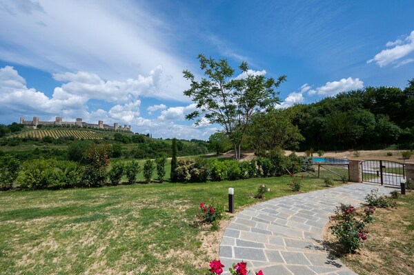 La Capanna Apartment Pool, Wifi In Monteriggioni - Poggibonsi