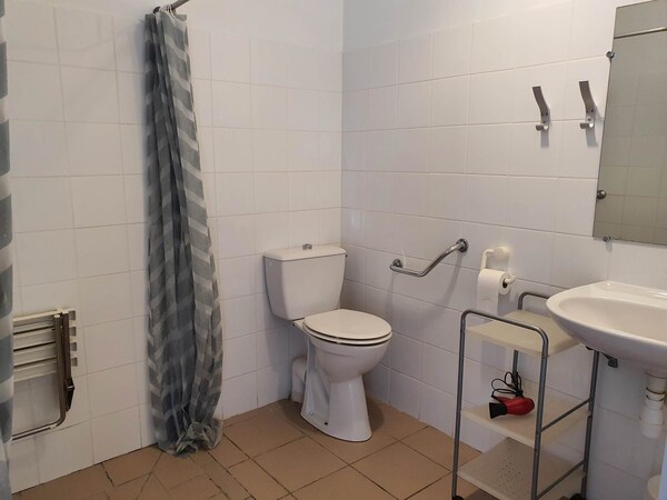 Gite 1 Chambre Adapté Pmr - Plage de La Faute-sur-Mer (Les Bélugas)