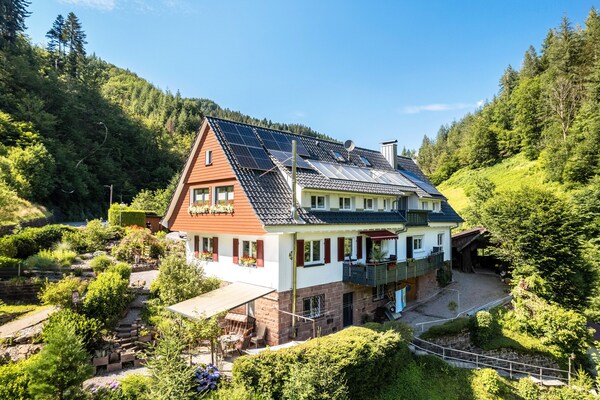 Ferienwohnung "3" Mit Bergblick, 3 Gemeinschaftsterrassen Und Wlan - Oppenau