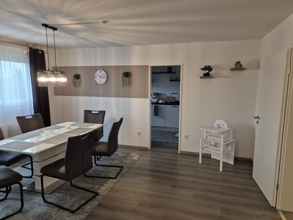 Ferienwohnung 'Haus Schmidt 4zi Parknähe' Mit Balkon Und Wi-fi - Bexbach