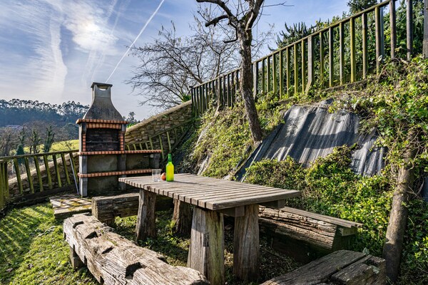 Country House 'Casa De Arriba' With Mountain View, Private Garden And Wi-fi - Pravia