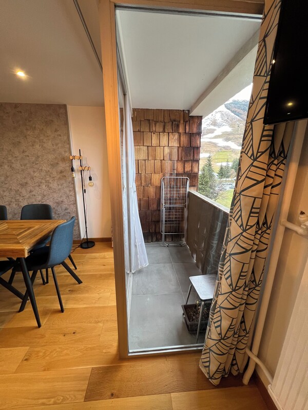 Charming 1-bedroom Apartment In Superb Les Deux Alpes With Wifi - Les Deux Alpes