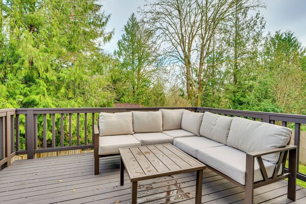 Game Room & Deck: Family-friendly Tumwater Gem - Olympia, WA