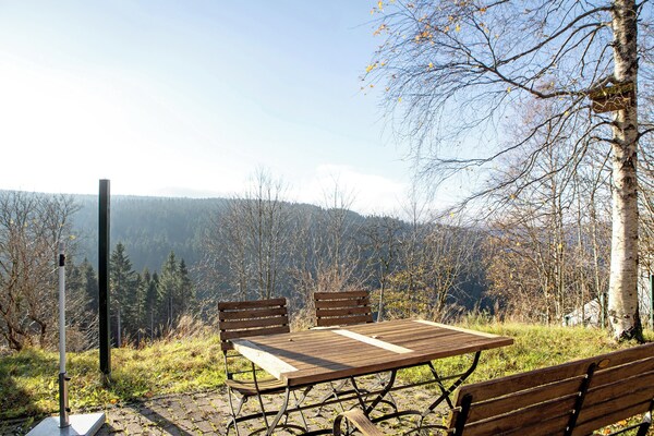 Ferienwohnung 'Tannenblick 8-1' Mit Privatterrasse, Gemeinschaftsgarten Und Wi-fi - Oberhof