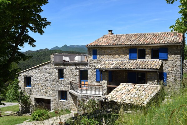 Charming Gîte In The Heart Of Nature In The Drôme Provençale With Jacuzzi Near Nyons - Buis-les-Baronnies