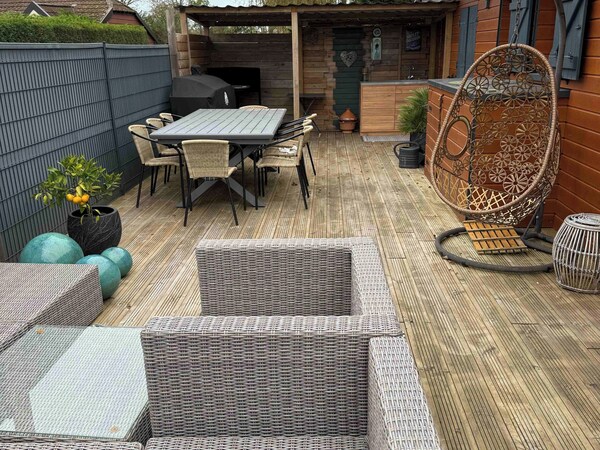 Joli Chalet 4 Pièces Avec Terrasse - Cabourg