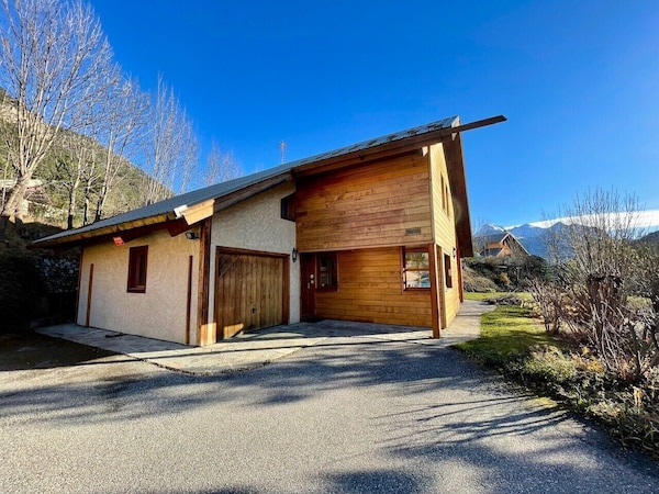 Joli Chalet Familial Avec Grand Jardin à Briançon - Serre Chevalier