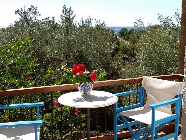 Casita De Campo 'Olive Tree 4' Con Vistas Al Mar, Terraza Privada Y Wi-fi - Creta