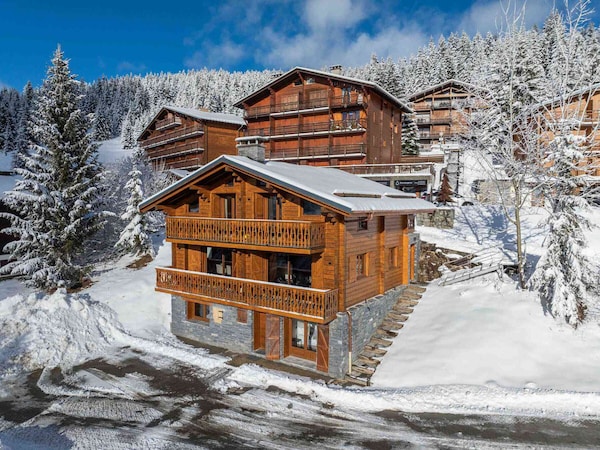 Chalet Pour 10 Avec Sauna Et Confort à Les Saisies - Hauteluce