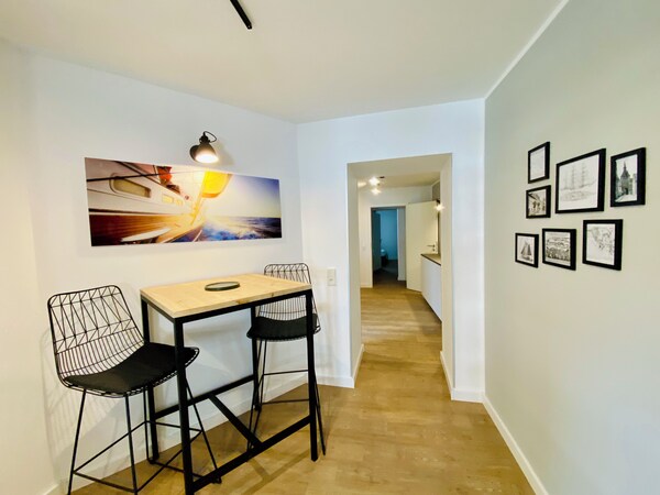 Hafencity Apartment 1 On The 4th Floor Directly At Stralsund Harbor - Stralsund