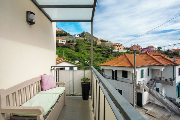 Apartamento 'Eden' Con Vistas A La Montaña, Balcón Y Wi-fi - Machico