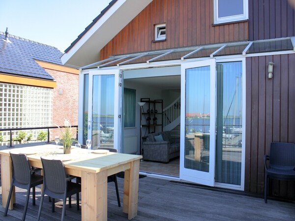 Appartement Met Dakterras En Zicht Op Het Meer - Uitgeest