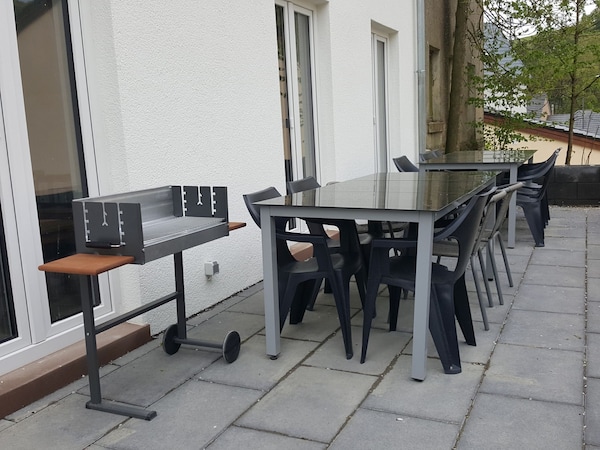 Casa De Vacaciones 'Eifel Atrium' Con Terraza Privada Y Wi-fi - Vianden