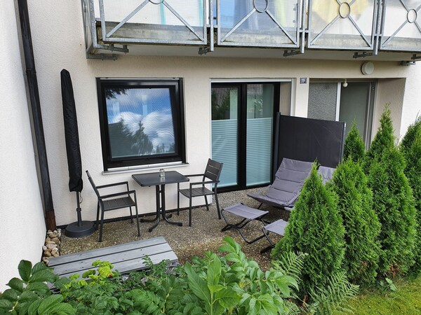 Studio 'Black Forest View App 2 With Pool' With Mountain View, Private Terrace And Wi-fi - Triberg