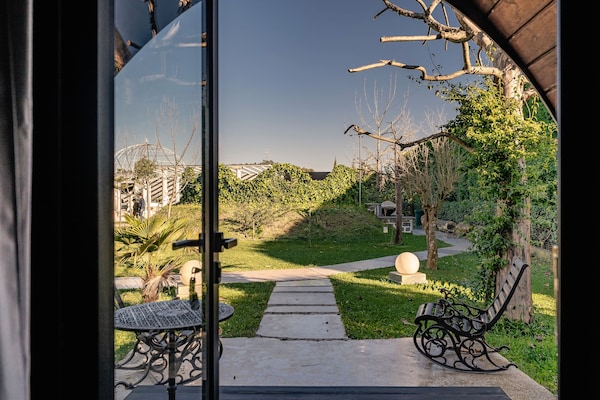 Bungalow Villam Met Gedeelde Tuin En Airconditioning - Guimarães