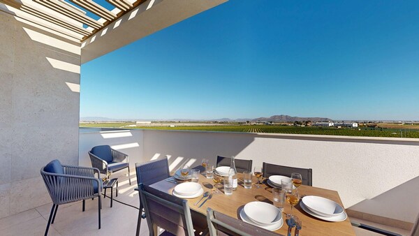 Penthouse Panorama-murcia Holiday Rentals Property - San Javier