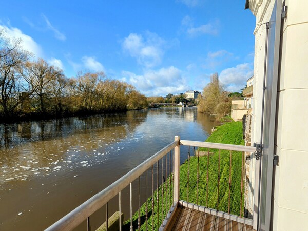 Renovated Cottage By The Sarthe River, Tranquil With Private Parking - Sablé-sur-Sarthe