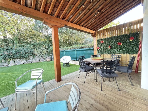 Sainte Maxime: 3-room Villa, Garden, Pool, Air Conditioning - Saint-Tropez