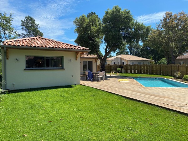 Beautiful Villa Swimming Pool Near Shops Beaches Golf - Messanges
